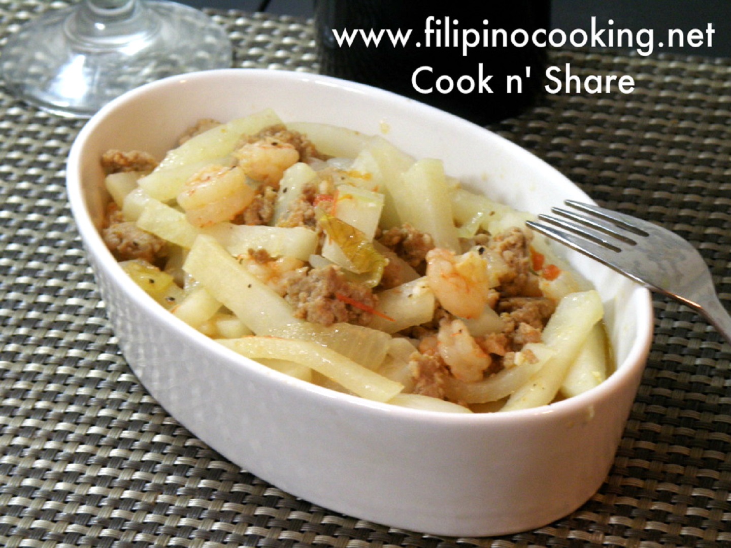 Ginisang Labanos Sauteed Radish Cook N Share