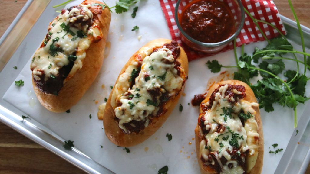 Cheesy Meatball Boat Recipe – Cook n' Share